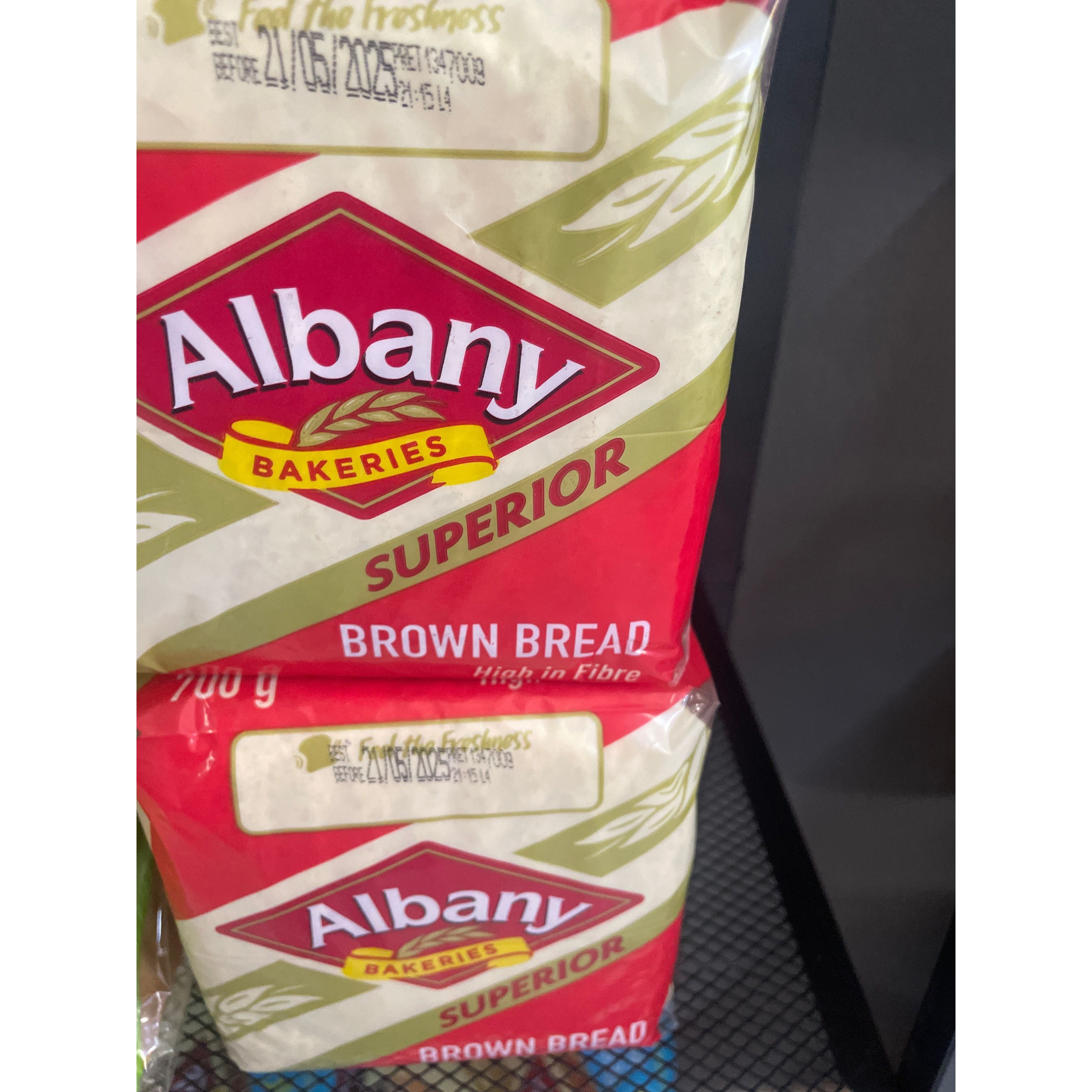 Albany Brown Bread loaf 700g – THEPANTRY