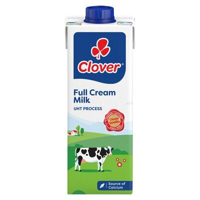 Clover Full Cream Long life milk 1l – THEPANTRY